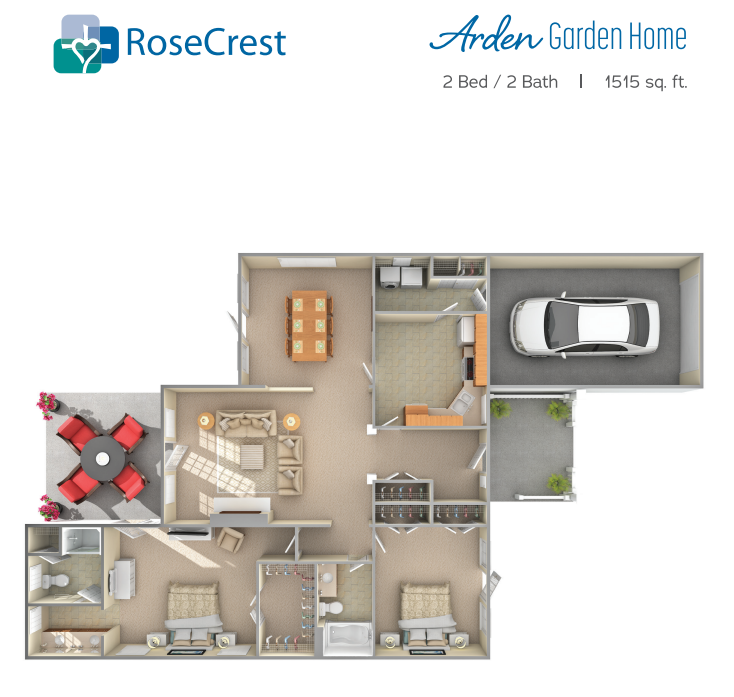 CCRC Retirement Community in Inman, SC | RoseCrest